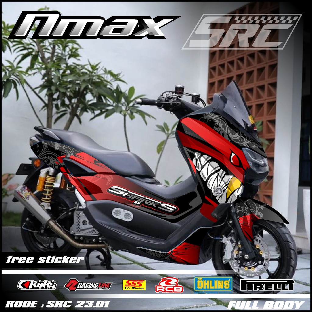 Decal Sticker Full Body Yamaha Nmax New 2020 2021 2022 2023 2024 ...