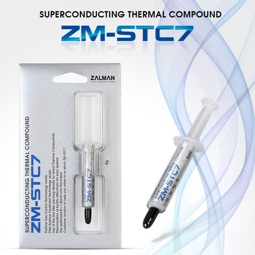 Zalman ZM-STC7 4G THERMAL COMPOUND THERMAL GREASE THERMAL PASTE PASTE ...