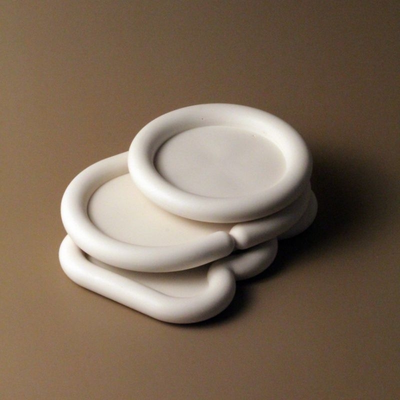 Aesthetic CLOUD SHAPED Coaster | Aesthetic Coaster | Shopee Philippines