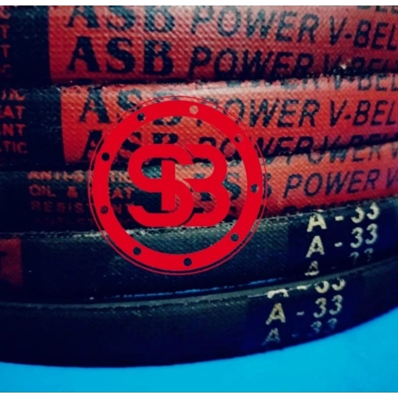 Van BELT V BELT FAN Bell Talifan A33 A33 Brand ASB ORIGINAL ORIGINAL ...