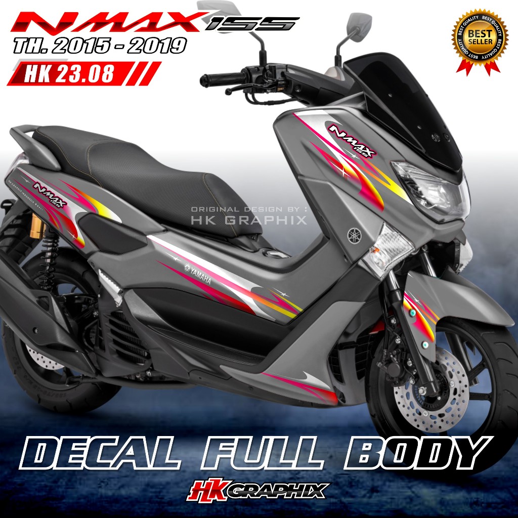 Old Nmax Full Body Decal Sticker 2015 2016 2017 2018 2019 Old Nmax Full ...