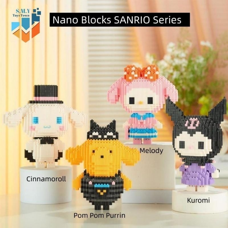 Tsc Nano Blocks Sanrio Medium 3D Model, Building Blocks Toys, DIY ...