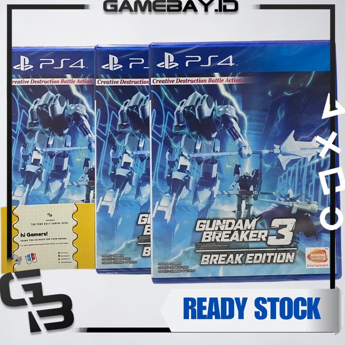 Ps4 Gundam Breaker 3 - Break Edition | Shopee Philippines