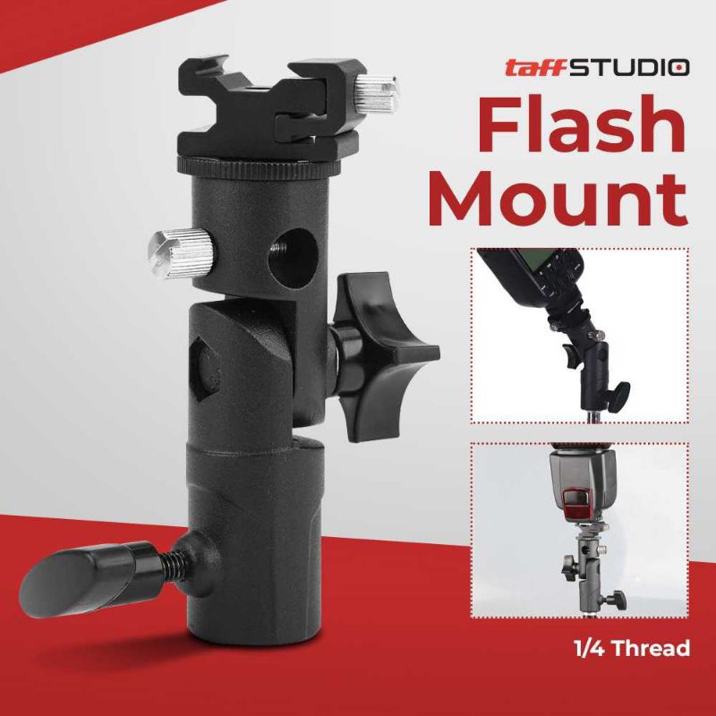 TaffSTUDIO Hot Shoe Flash Camera Tripod Light Stand - QM3625 | Shopee ...