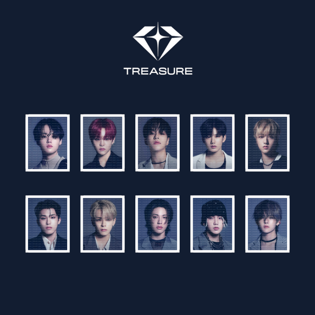 Unofficial TREASURE ID PHOTO SET | Fanmade | Photo Pass | Shopee ...
