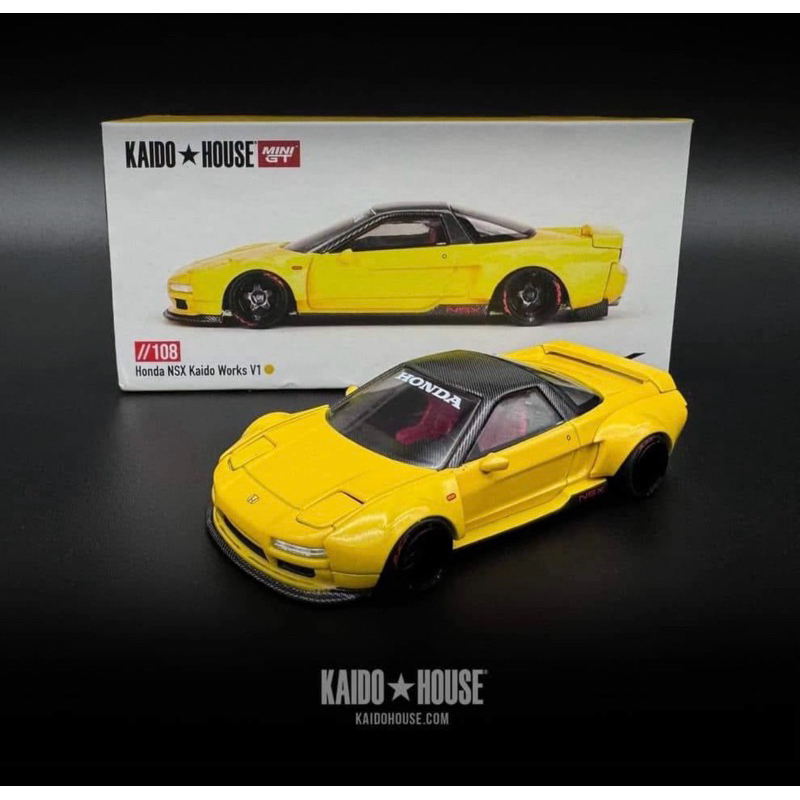 Mini GT KHMG108 - Kaido House GT Honda NSX Kaido Works V1 | Shopee ...