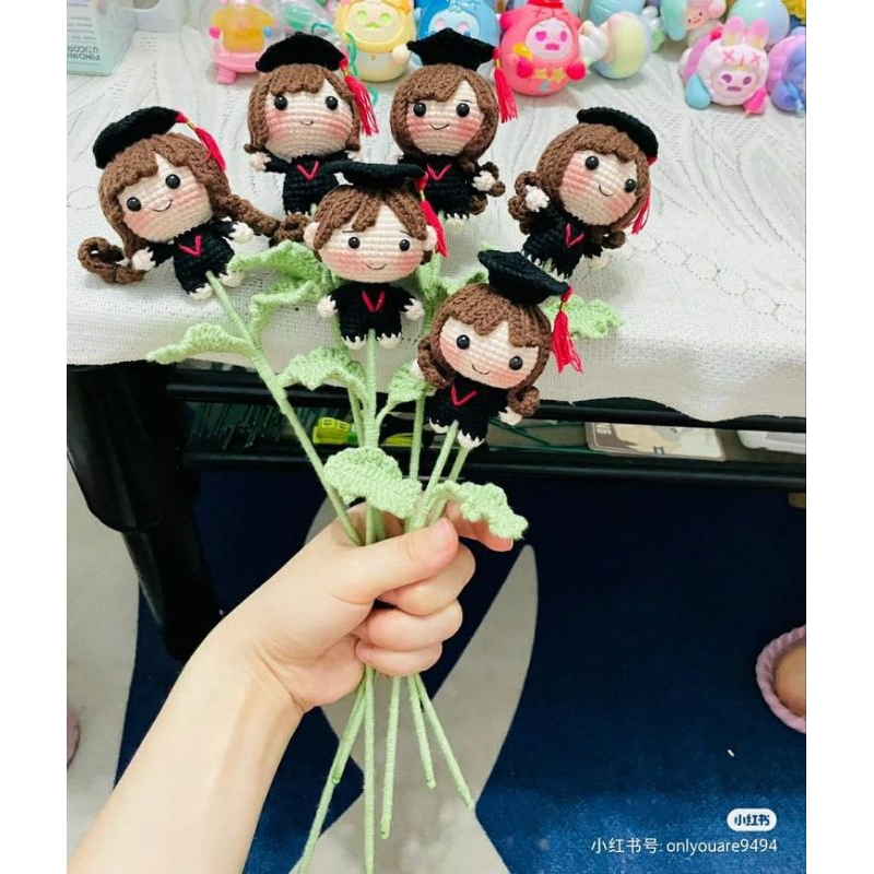 Graduation crochet doll | Shopee Philippines