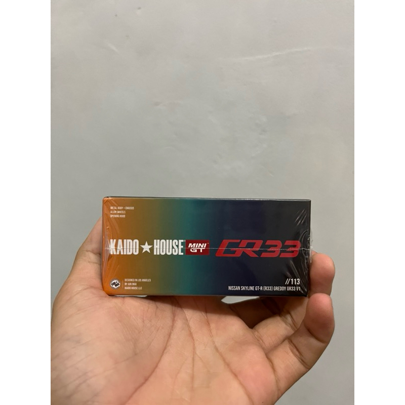 Khmg113 - MiniGT Kaido House GT Nissan Skyline GT-R (R33) Greedy GR33 ...