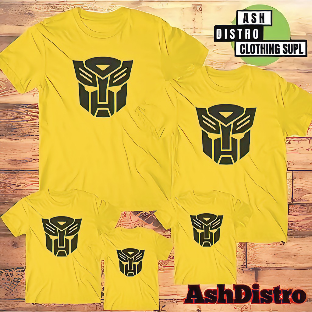 TRANSFORMERS Family couple T-Shirt Father Mother Son transformer motif ...