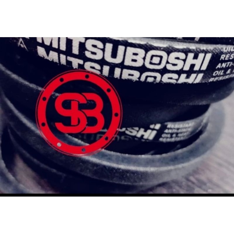 Fan BELT VAN BELT FAN Strap V BELT B57 B 57 MITSUBOSHI | Shopee Philippines