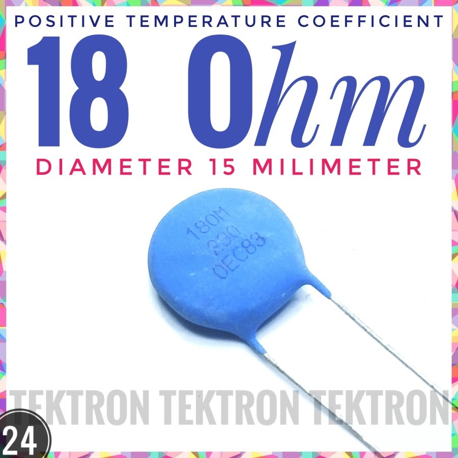 Thermistor 18ohm PTC 18 ohm 18R. Positive temperature Sensor ...