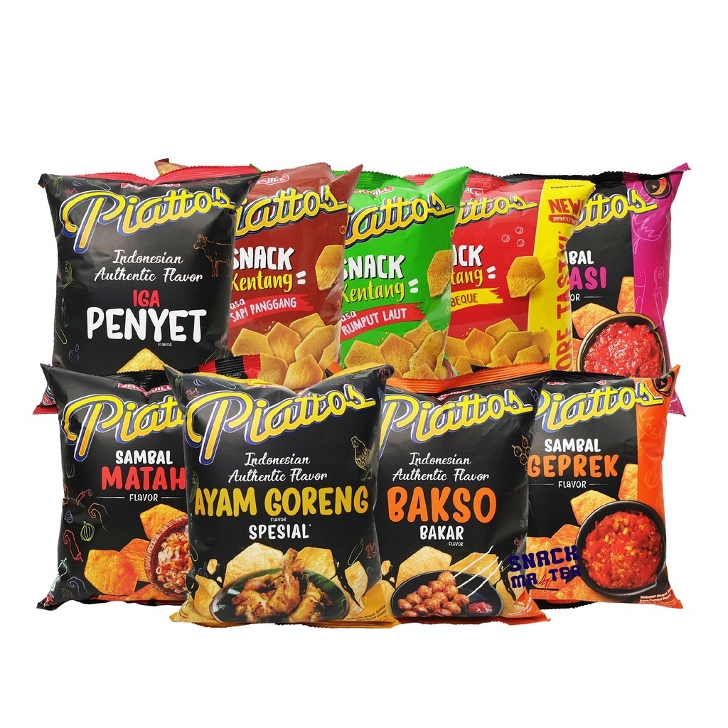 Jack N Jill Piattos Snack Piatos/ Keripik Kentang Potato Chips Sambal ...