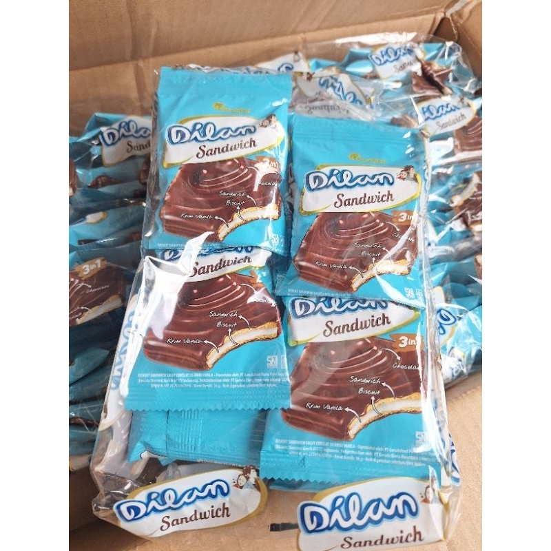 Dilan Chocolate Sandwich (1 pack contains 16 pcs) | Shopee Philippines