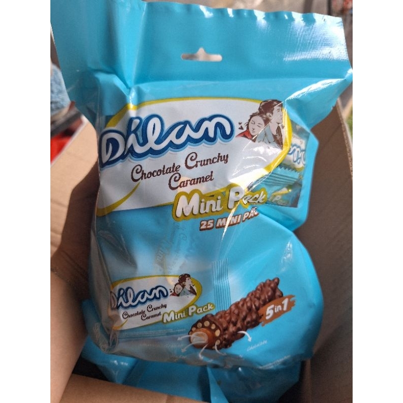Dilan Chocolate Crunchy Caramel Mini Pack (25ps) | Shopee Philippines