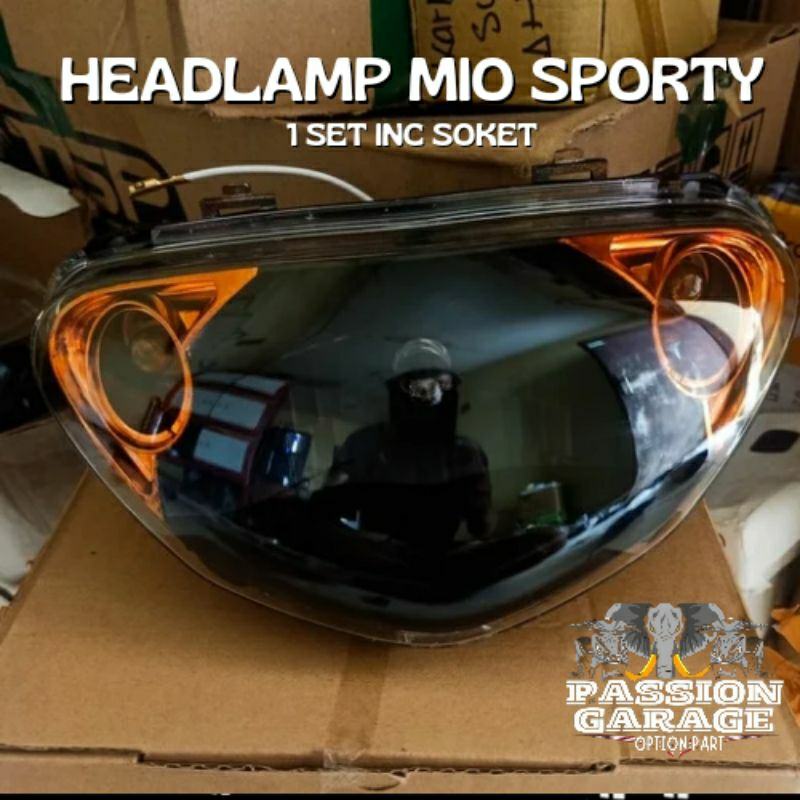 Mio sporty/smile queen costum reflector I mio headlights | Shopee ...