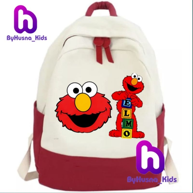 Sesame STREET CHARACTER CHILDREN'S BACKPACK ELMO BACPACK FOR ...