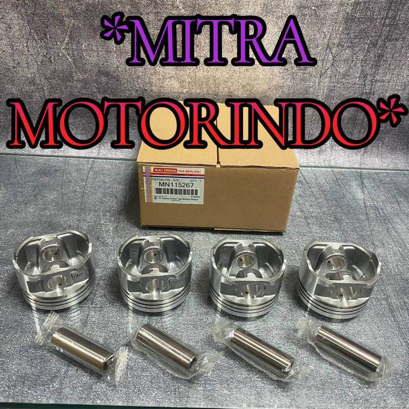 Piston Assy/Seher Mitsubishi T120SS Injection/Injection 4G15 1Set ...