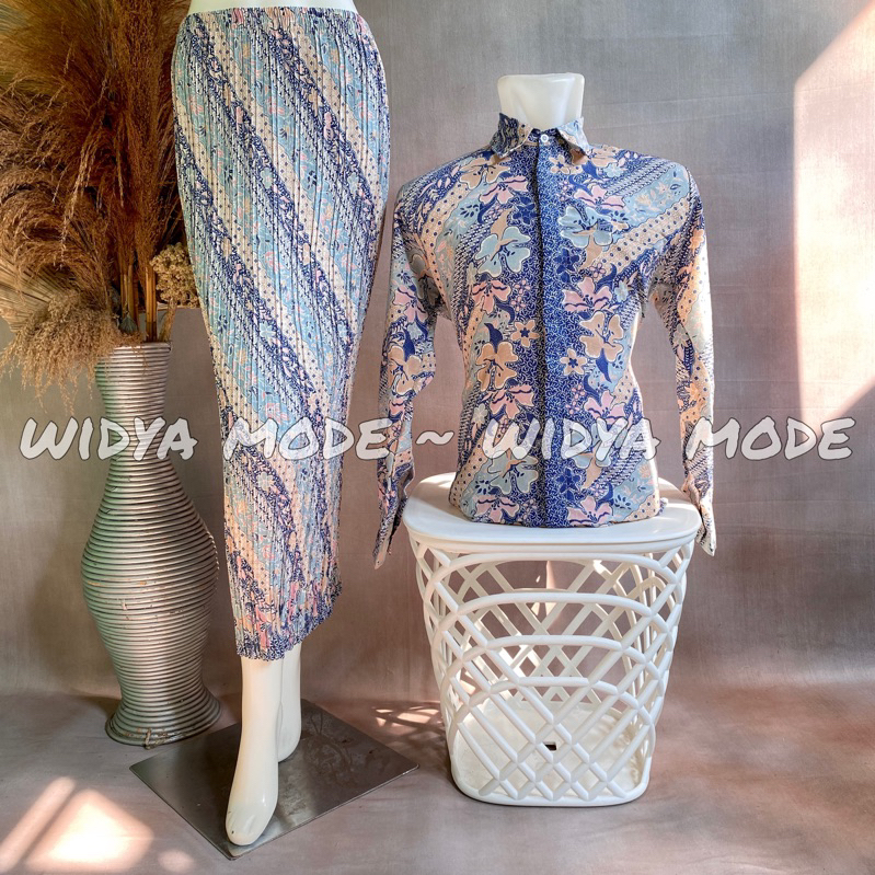 Batik Couple/Batik Couple/Batik Set Latest Skirt/Long Sleeve Batik ...