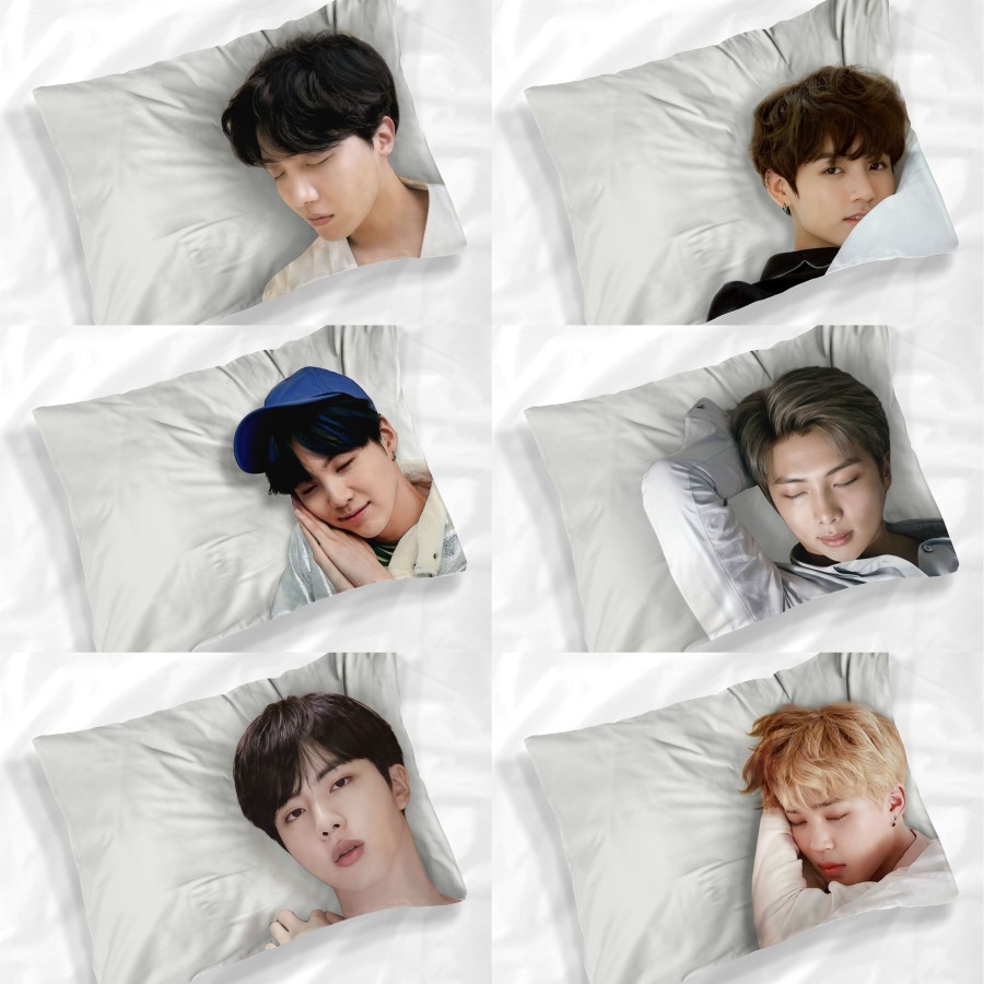 Pillowcase Halu Idol Bias KPOP BTS Blackpink NCT Image HD Quality For ...
