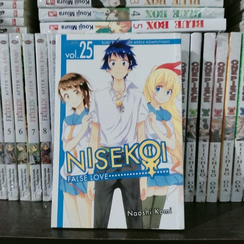 Comic Nisekoi False Love Vol 25 Preloved Rare Shopee Philippines
