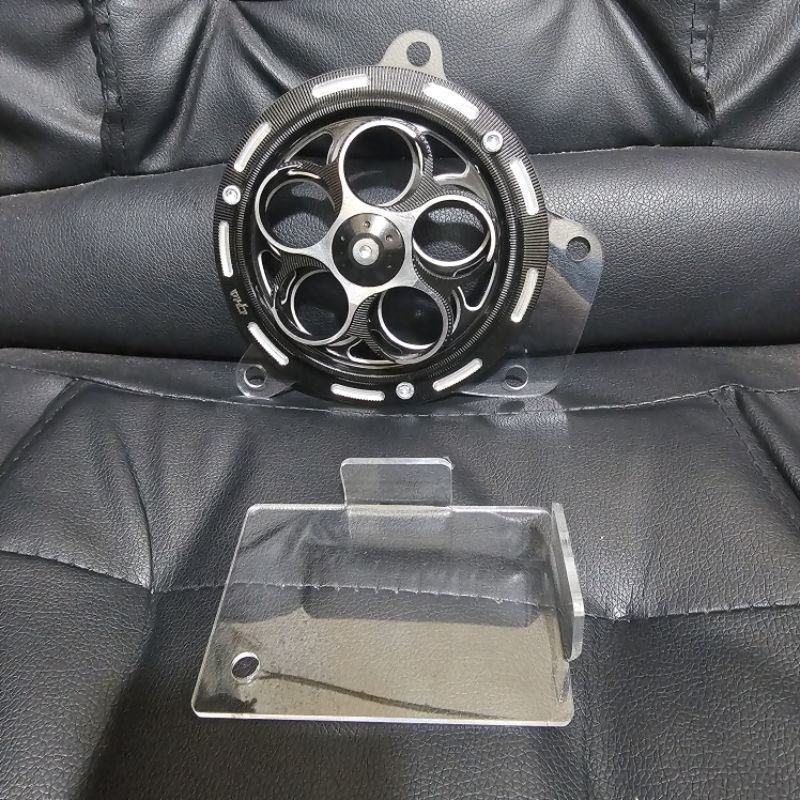 Cvt cover acrylic cvt cover nmax new aerox new plus spinner import pnp ...