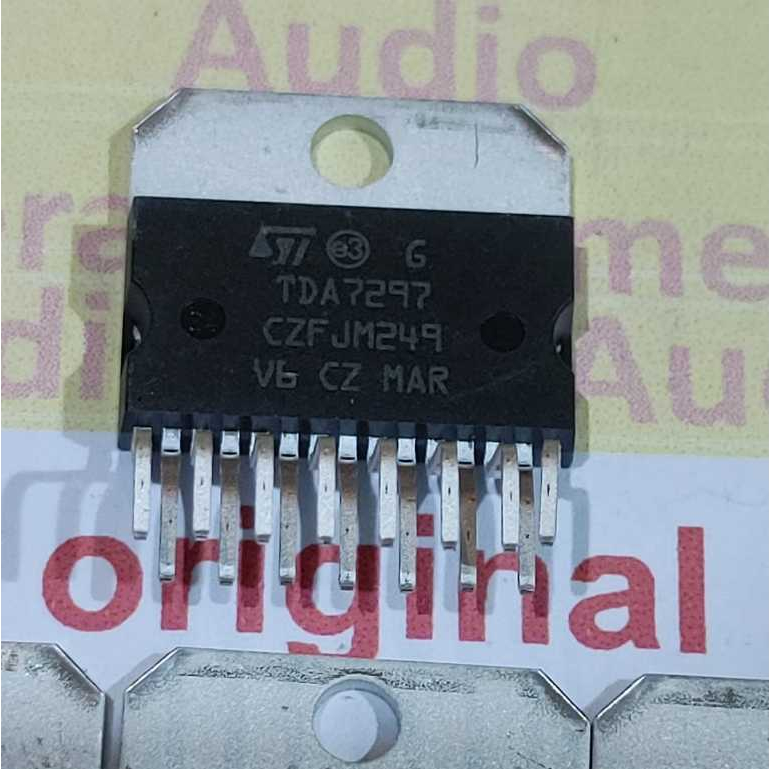 Tda7297 IC Power Amplifier 2 channel X 15 watt Dual Brige Power ...