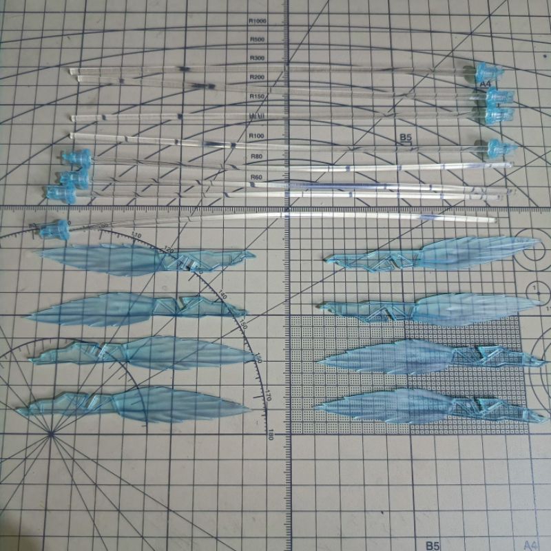 Bandai MG 1/100 GUNPLA STRIKE FREEDOM GUNDAM FULL BURST MODE PARTS ...