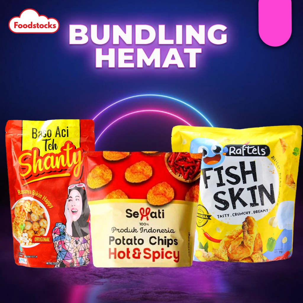 Bundling Saves Sehati Spicy - Shanty Original - Fish Skin Original ...