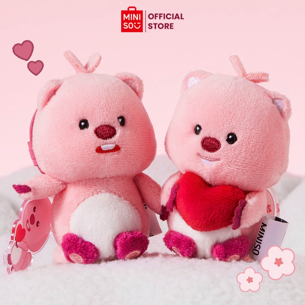 Miniso x ZANMANG Loopy Collection Luxury Pendant Plush Pendant Holding ...