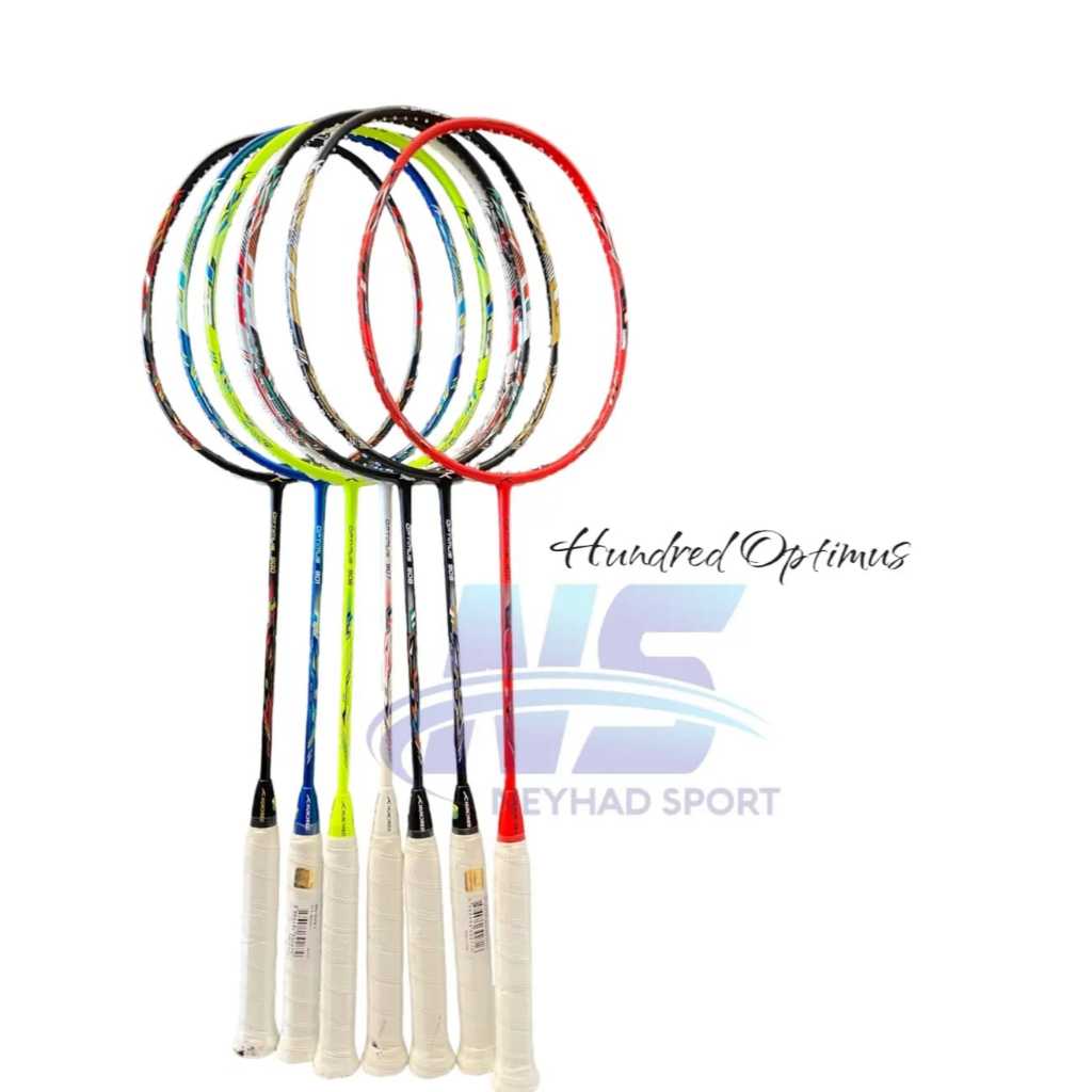 Hundred OPTIMUS BADMINTON RACKET 900 901 906 908 909 910 ORIGINAL ...