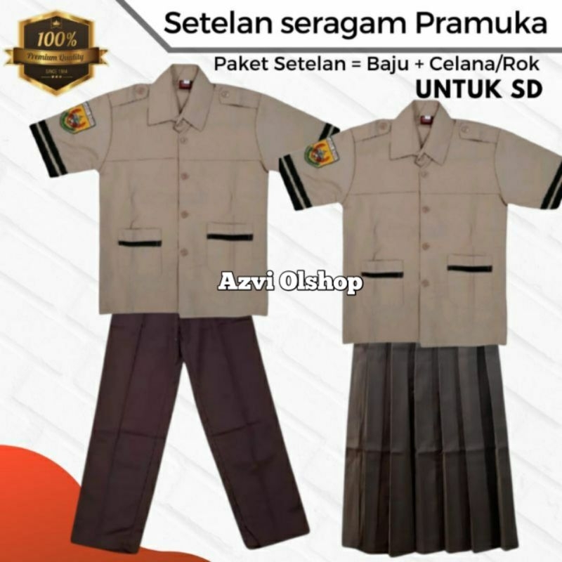 Boy Scout School Uniform Full Set Short Sleeve | Shopee Philippines