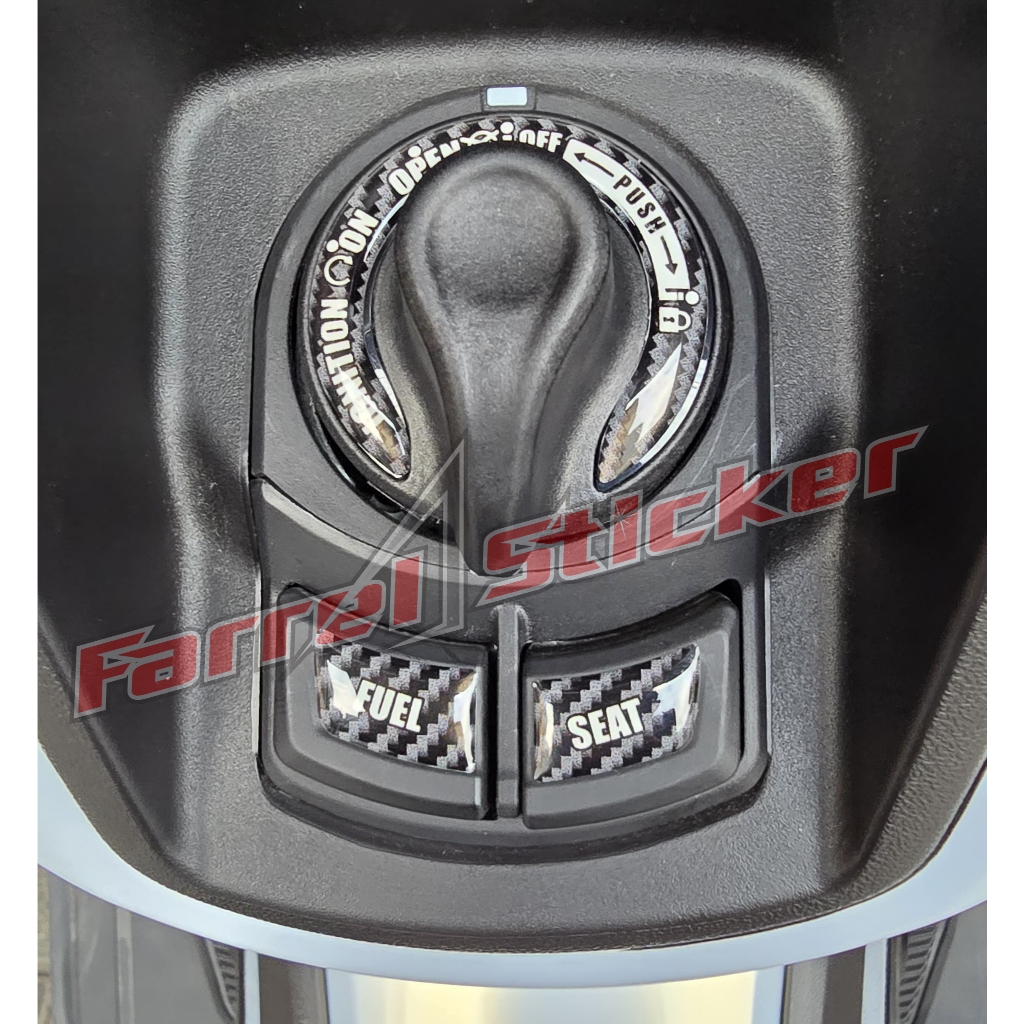 Nmax KEY EMBLEM KEYLESS SEAT FUEL STICKER PANEL CONTACT NMAX NEO TURBO ...