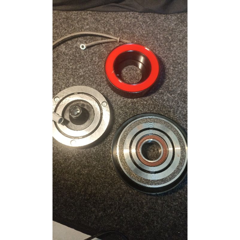 Magnet Clutch Pulley AC Denso Original Japan Toyota Hilux Innova ...