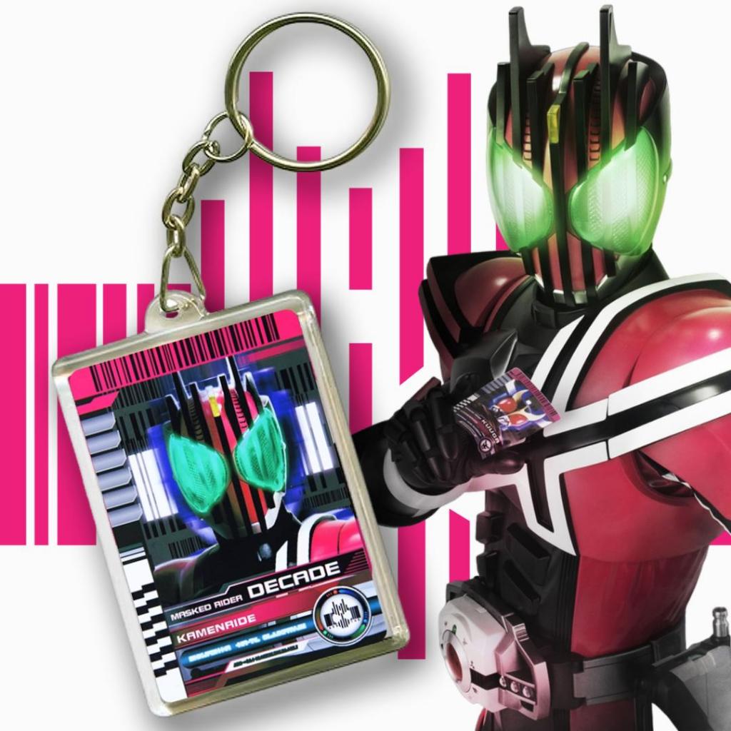 GANTUNGAN Kamen Rider Decade Ride Card DX Decadriver | Custom Kamen ...