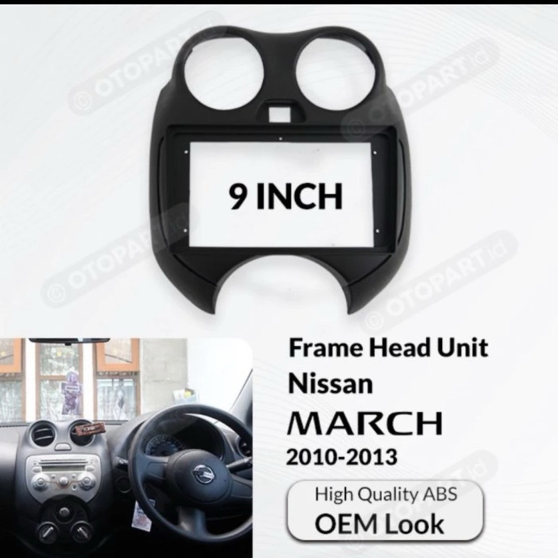 Frame list HU android Nissan March 9 inch | Shopee Philippines