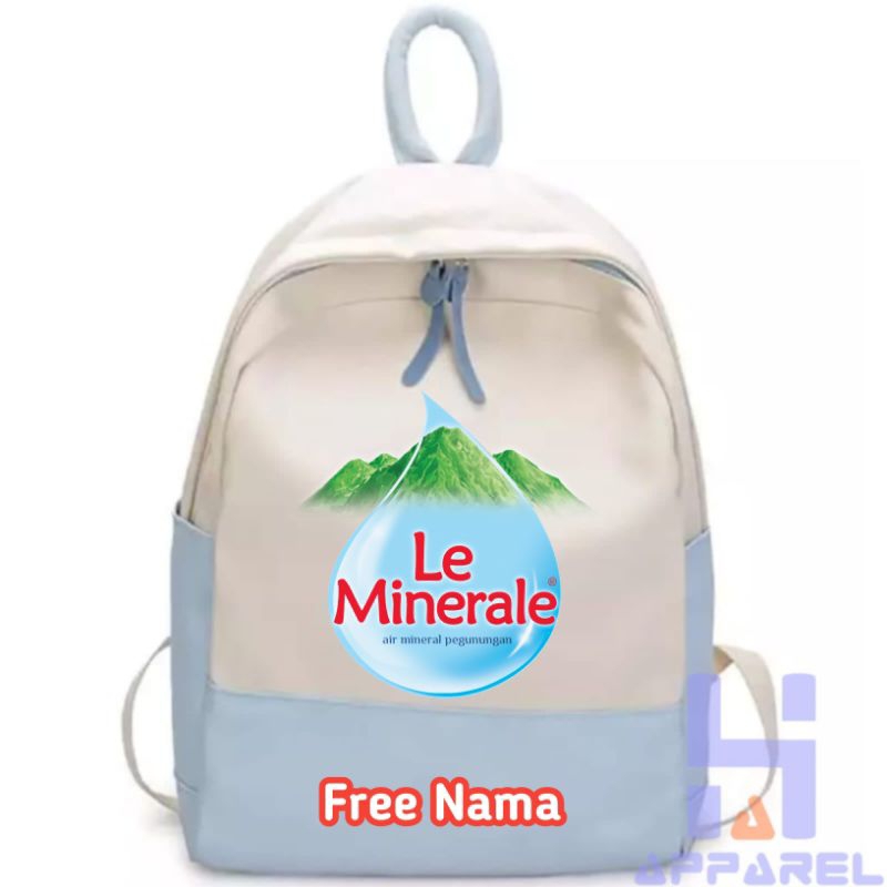 Lee MINERAL WATER LOGO Children's Backpack | Shopee Philippines