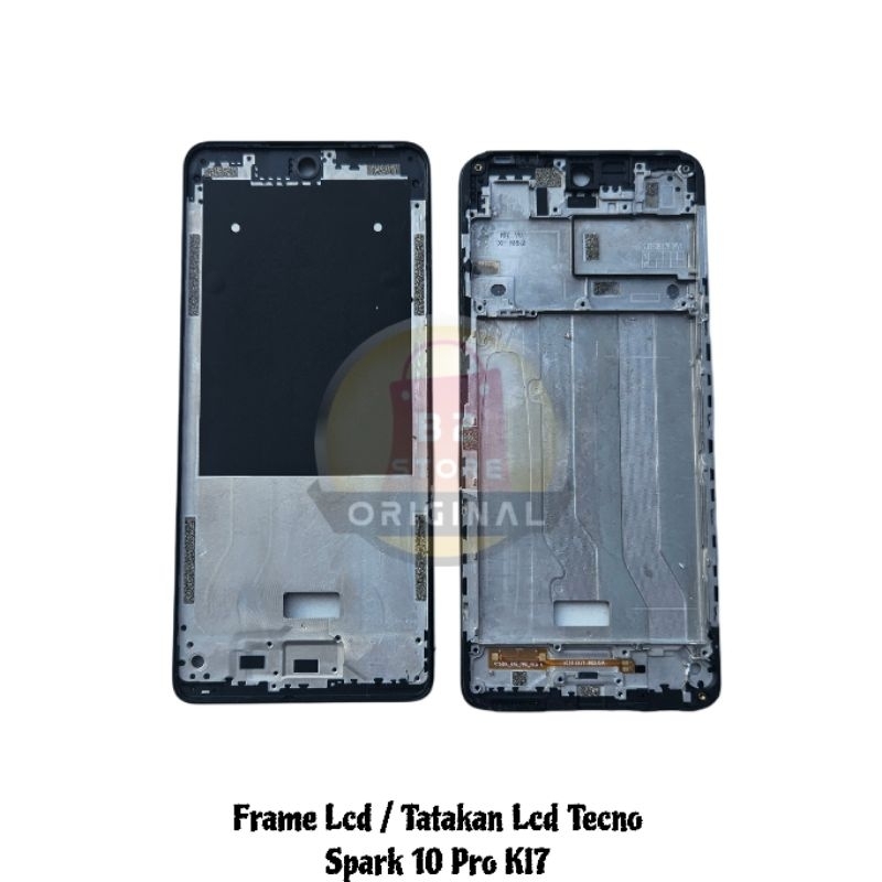 Lcd Frame Lcd Coating Tecno Spark 10 Pro Ki7 Lcd Center Bone Shopee Philippines