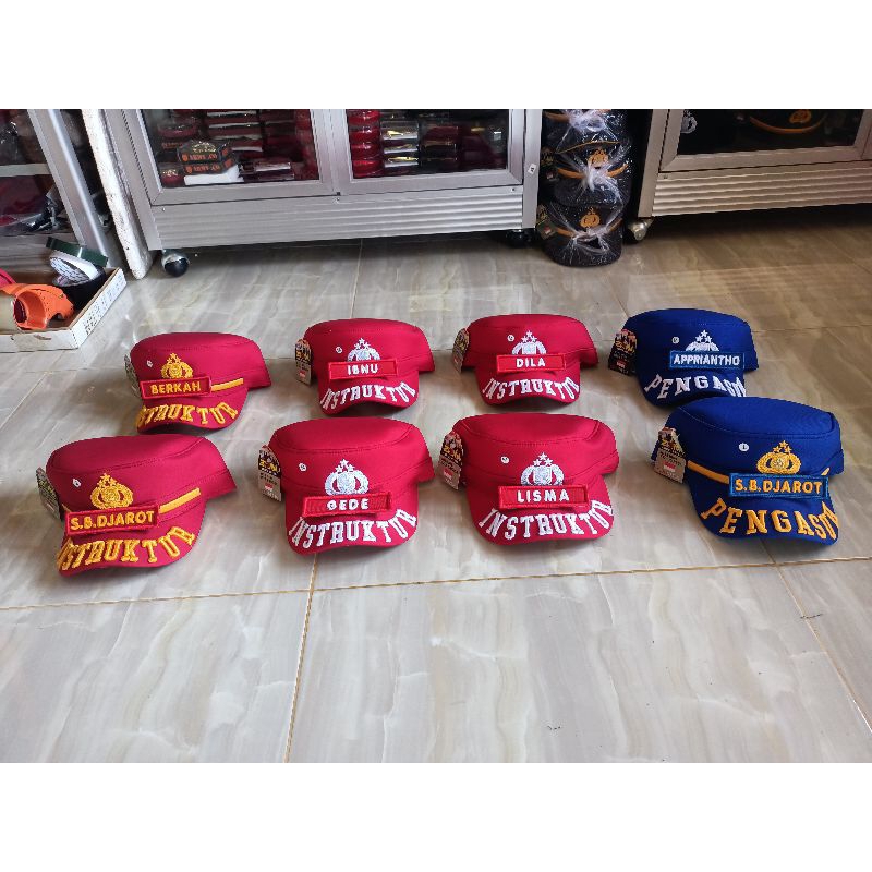 MERAH Pilkep Instructor Pama And Nco military Zone Brand| Selling ...