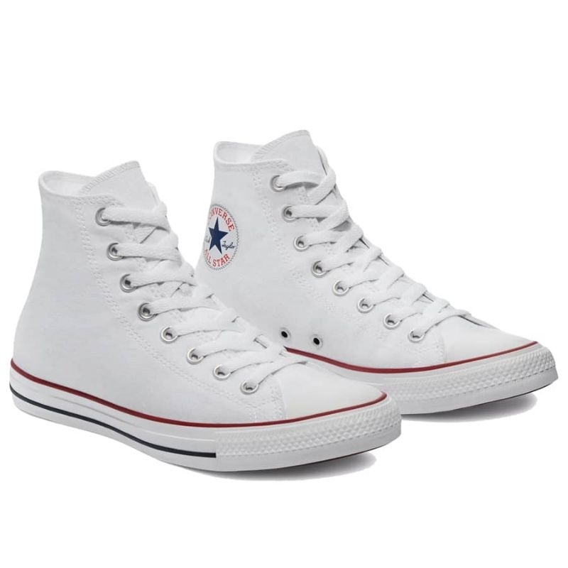 Converse chuck taylor basic optical white hi & low sneakers Shoes ...
