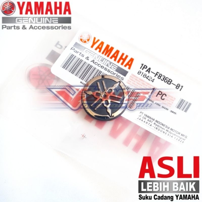 Yamaha Silver Logo Size 2.5cm Original Yamaha Genuine Parts | Shopee ...