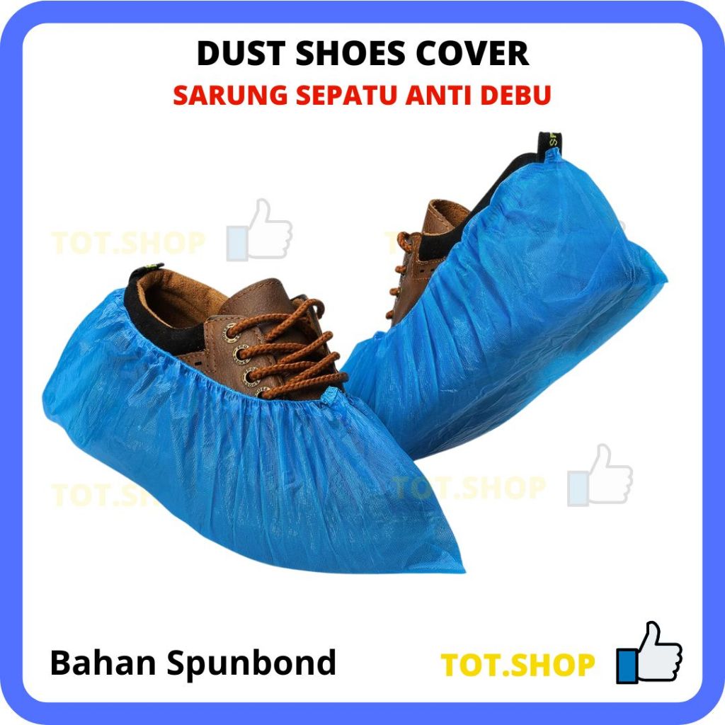 [1 PAIR] Dust Shoes Cover Anti-Dust Shoe Cover Spunbond Material ...