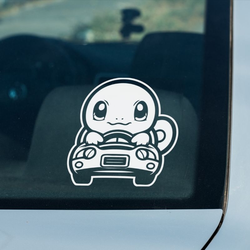 Pokemon Squirtle Car Stickers | Shopee Philippines