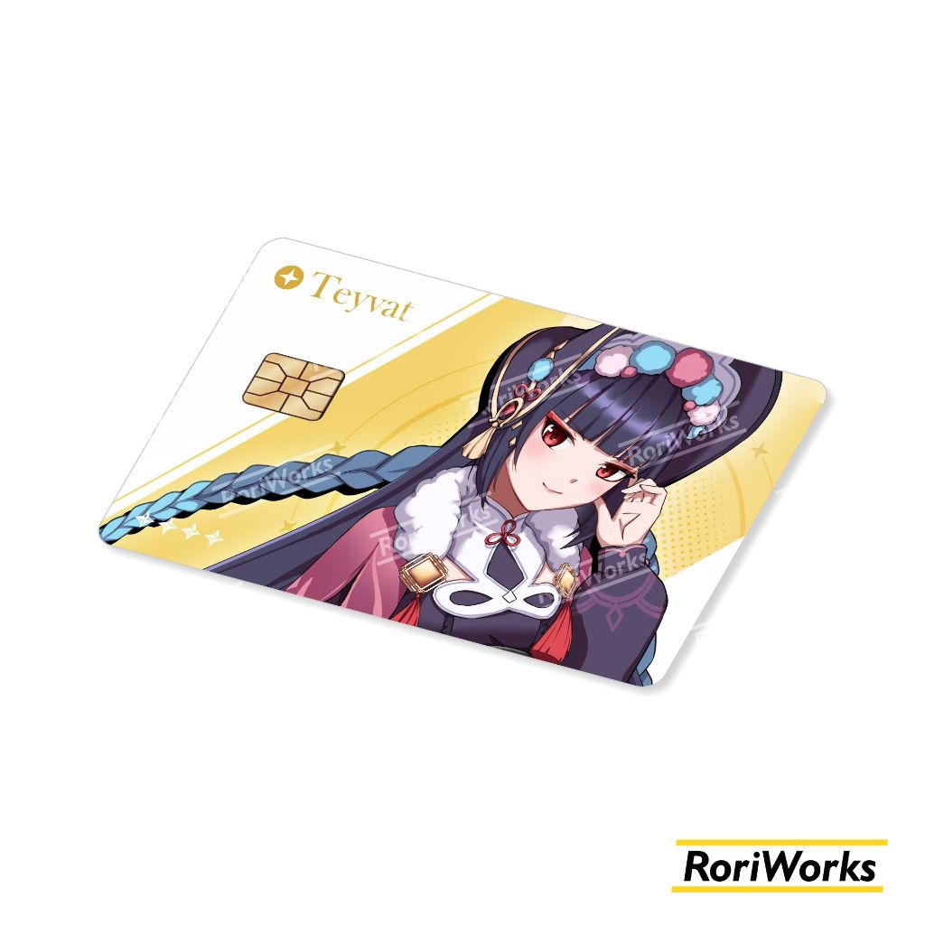 Card Sticker - Yun Jin | Genshin Impact | Garskin Emoney Flazz Credit ...
