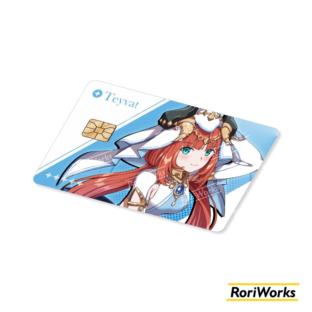 Card Sticker - Nilou | Genshin Impact | Garskin Emoney Flazz Credit ...