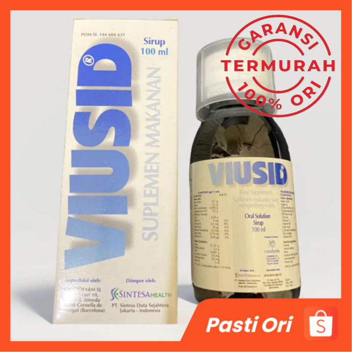 Viusid Syrup 100mL 100% Original | Shopee Philippines