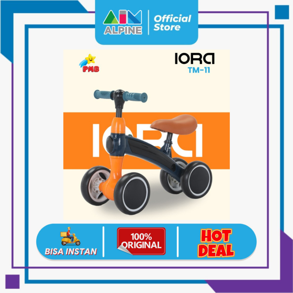 MERAH Pmb IORA TM-11 Blue & Red Children's Bike | Shopee Philippines