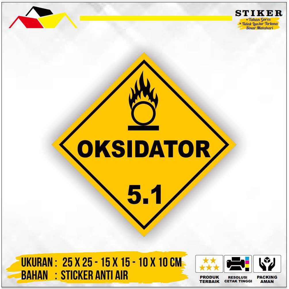 B3 Oxidizing Waste Symbol Sign Label Sticker | Shopee Philippines