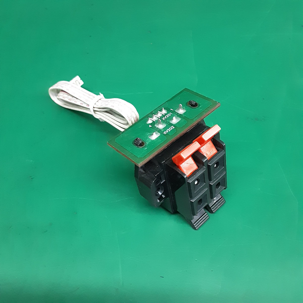 2 tier Stereo speaker Terminal. 2 tier 4pin cable Terminal | Shopee ...