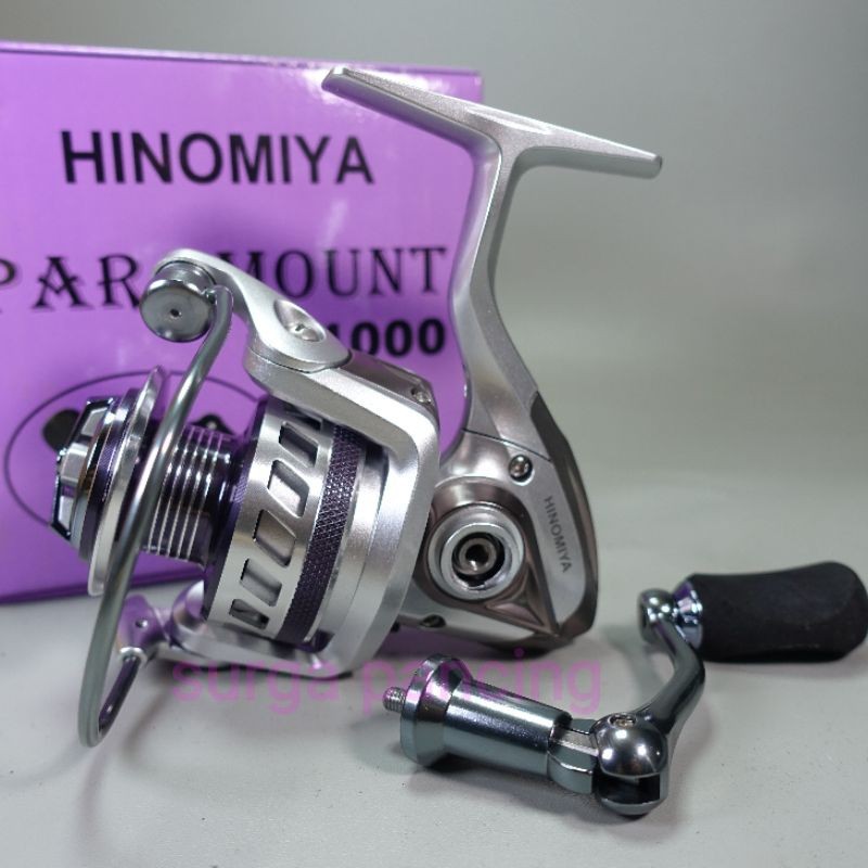 HINOMIYA PARAMOUNT 1000 SPINNING Reel (POWER HANDLE) | Shopee Philippines