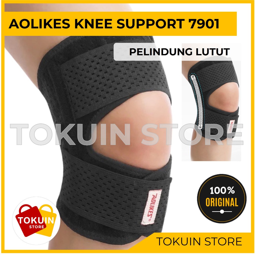 Knee Support Aolikes 7901 Patella Protector Pad Knee Wrap Knee Brace ...